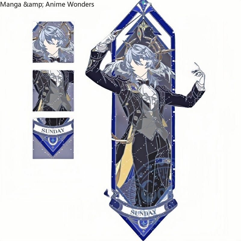 Honkai: Star Rail Sunday Metal Cartoon Badge