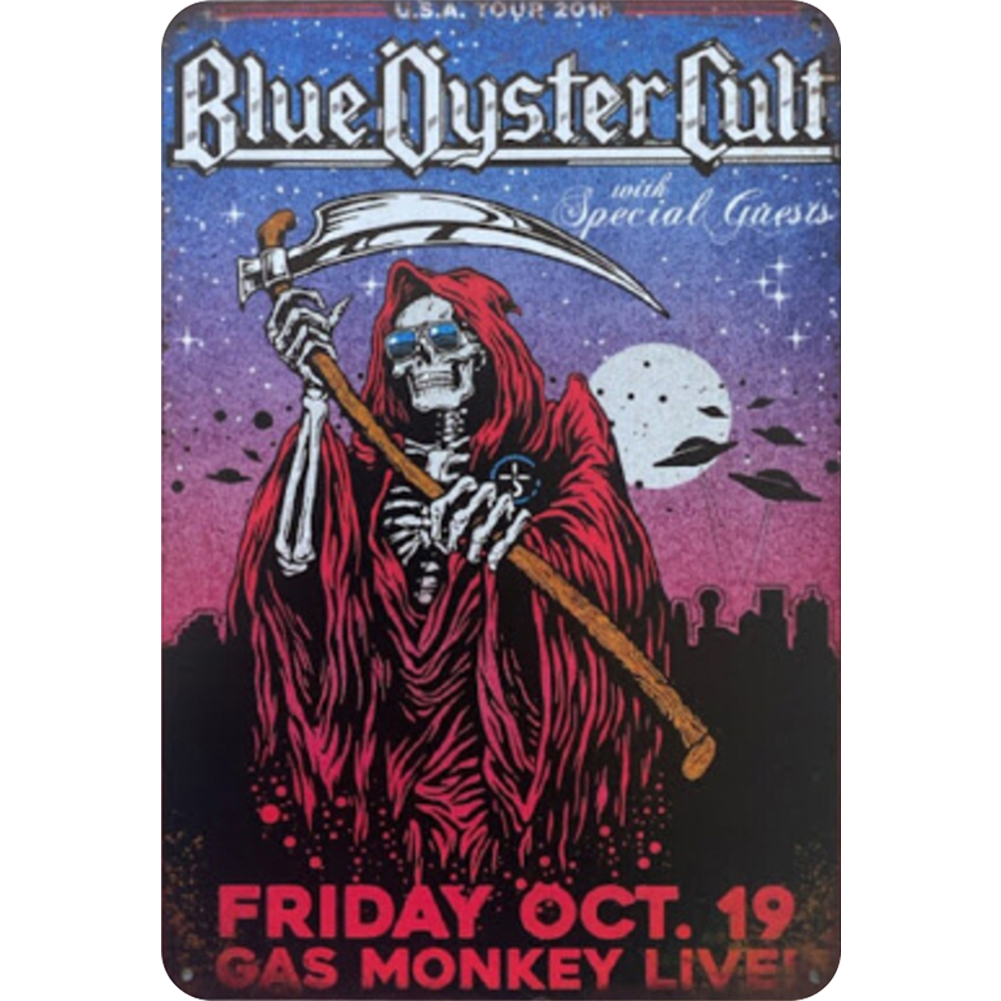Blue Öyster Cult - Metal Tin Signs(12*16Inch)