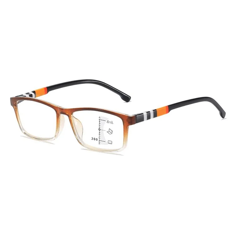 Ultralight Multi-Focus Reading Glasses For Men Women Anti-blue Light ...