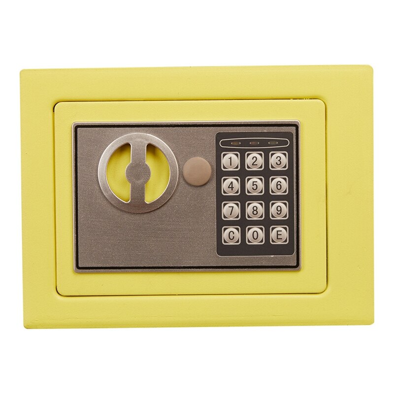 EGFirtor Security Alarm Portable Mini Safety Box Drop Cash Safe Box ...