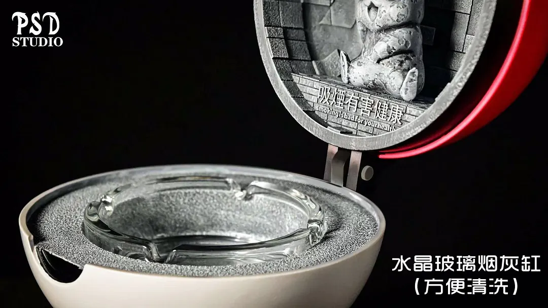 1/1 Scale Poke Ball Ashtray Ornaments - Pokemon Resin Statue - PSD ...