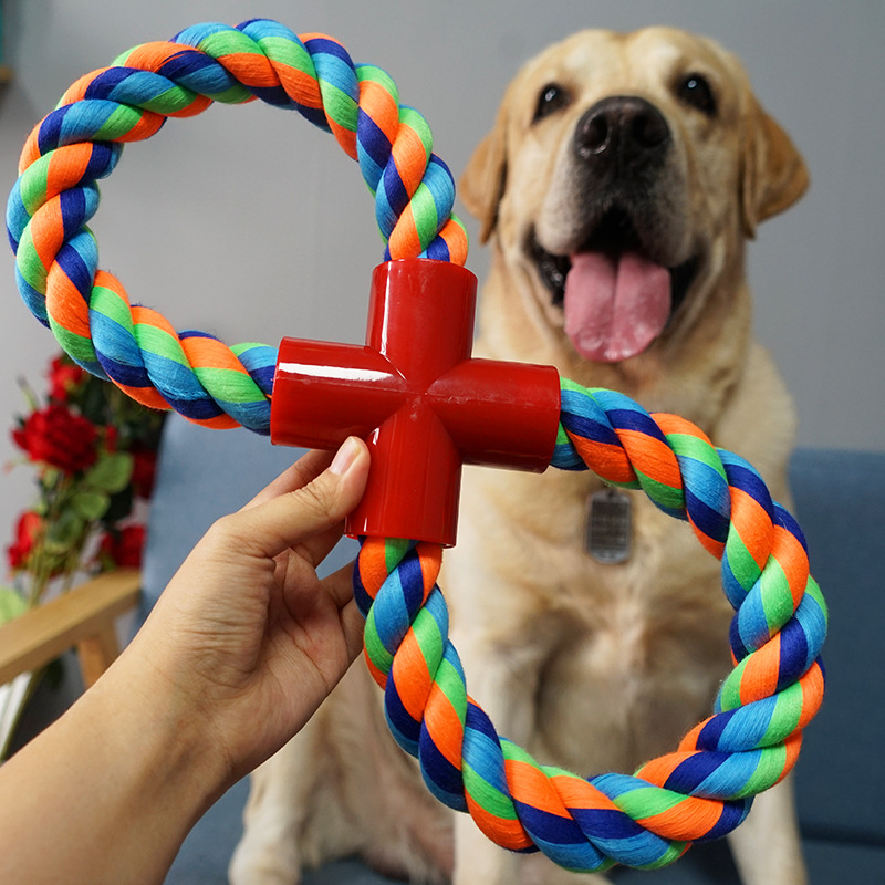 Bite Resistant Rope Knot Dog Toys