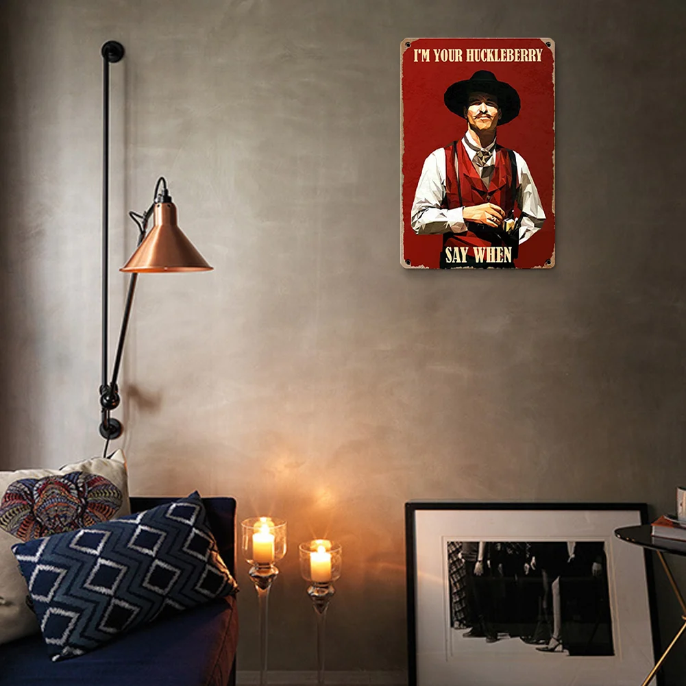 20*30cm - Cowboy - Vintage Tin Signs