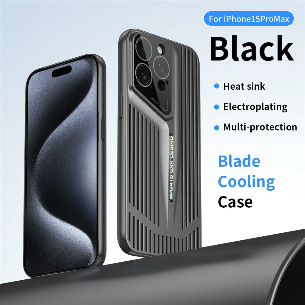 Ultra-Thin Frosted Cooling Phone Case For iPhone