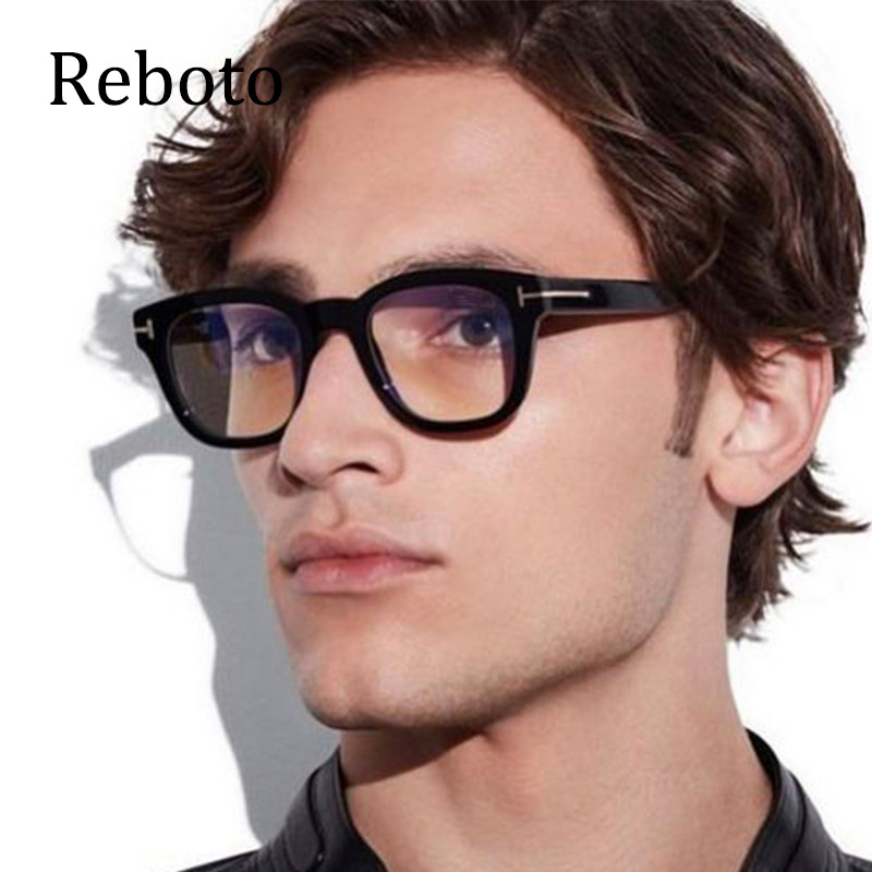 Brand Design Eye Glasses For Men Luxury Frames Retro Round Prescription ...