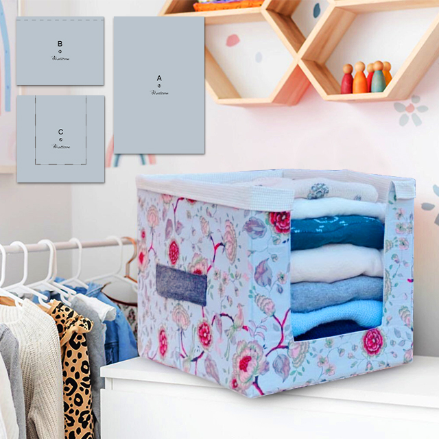 DIY Wardrobe Storage Box Quilting Template — With Tutorial