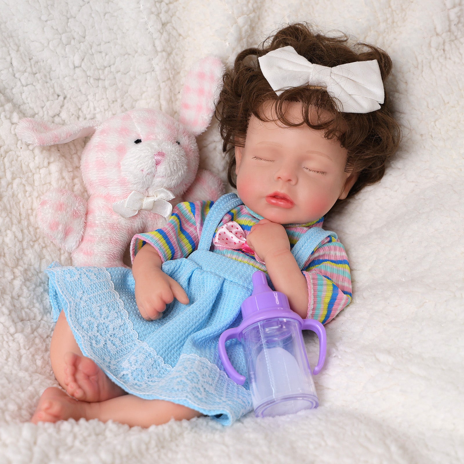 Real Lifelike Asleep Super Realistic Babies 20'' Reborn Cutest Infant ...