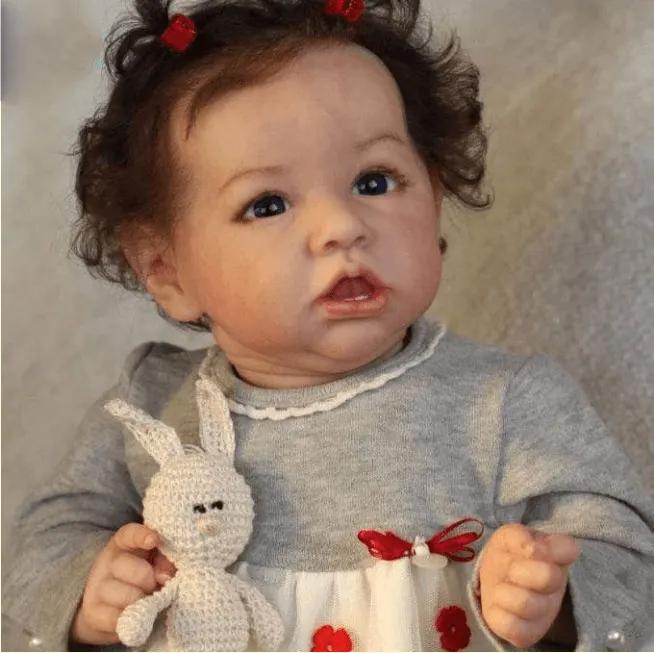 Rbgdoll®12'' Cute Lifelike Handmade Silicone Ariel Realistic Reborn ...