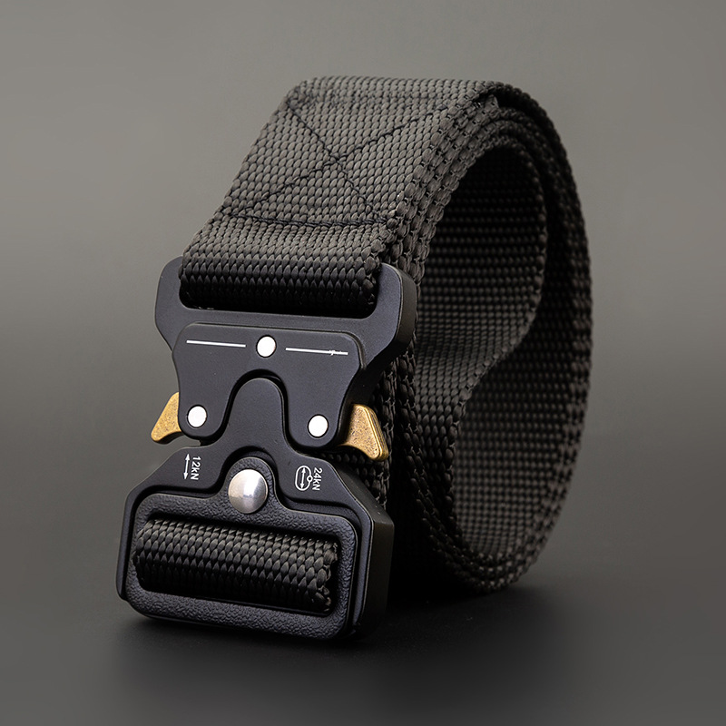 Quick-Release Metal Buckle Military Tactical Belt