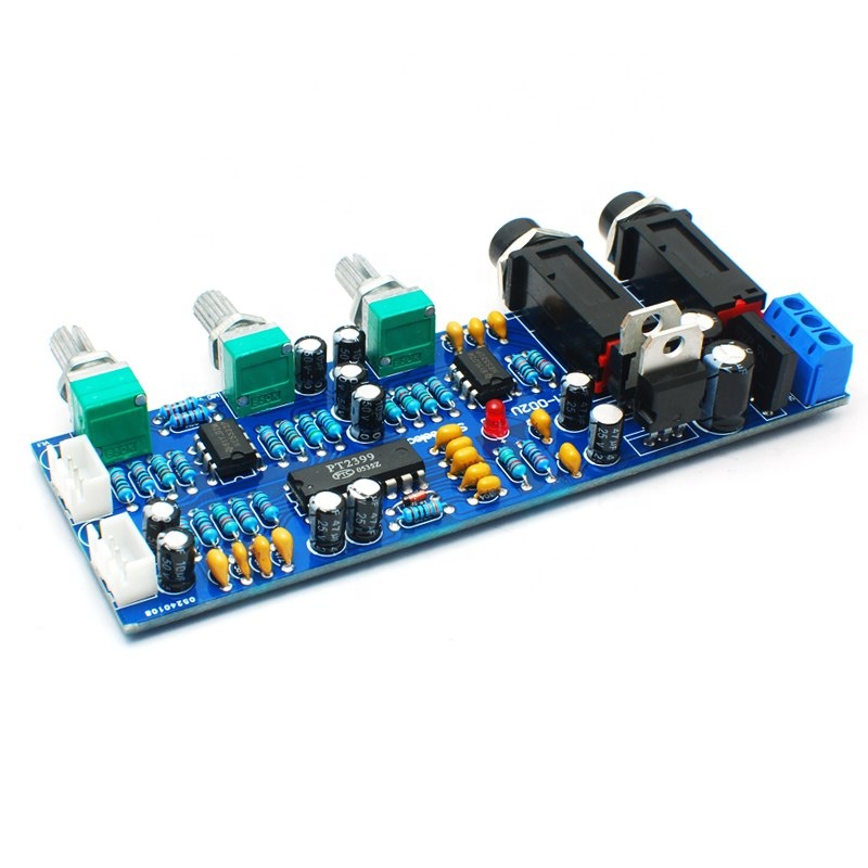 Reverberation Board Dual Power PT2399 High Performance Karaoke Reverb ...