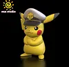 Small & Big Scale Captain Pikachu & Proud Pikachu - Pokemon Resin ...