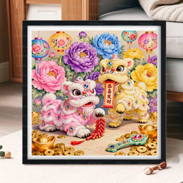 Mona Lisa Brand -Magnolia Blossoms- 11CT - 3 Strands Threads Printed ...