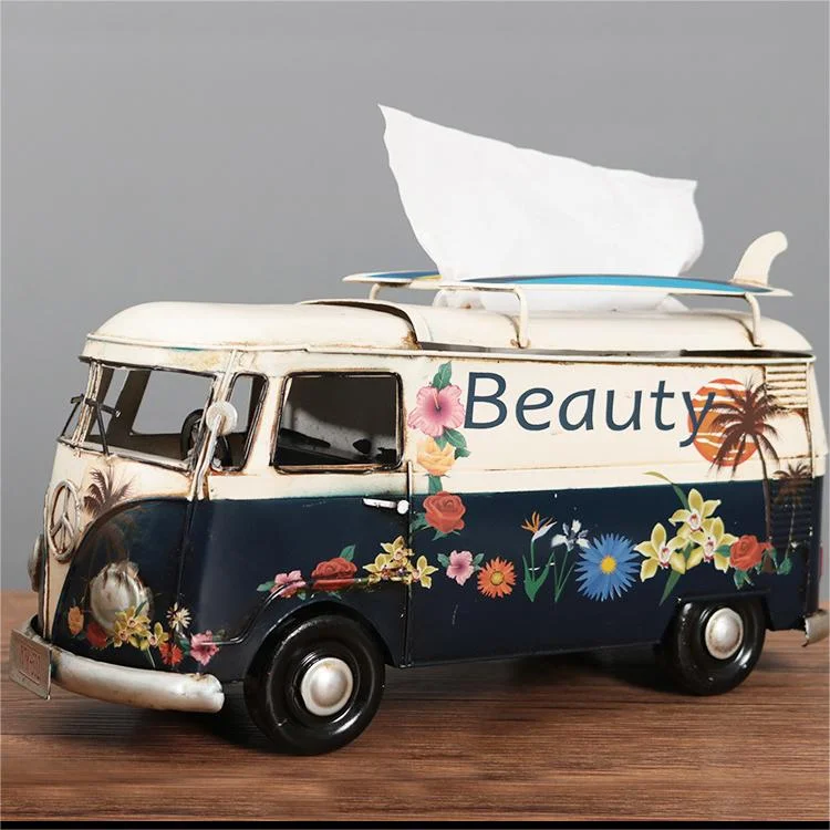 Car Metal Tissue Box