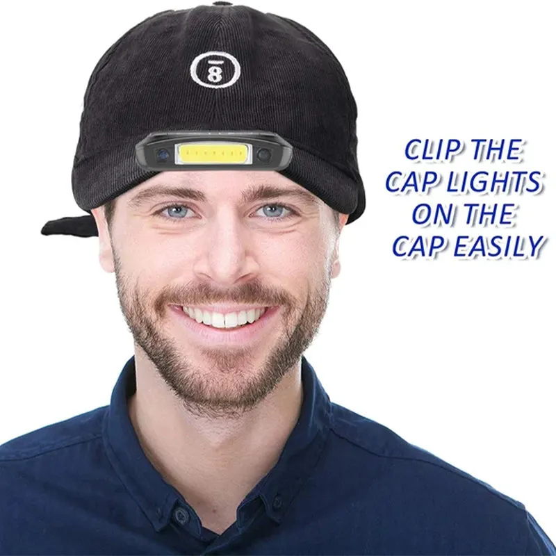 Clip-On Cap COB Light