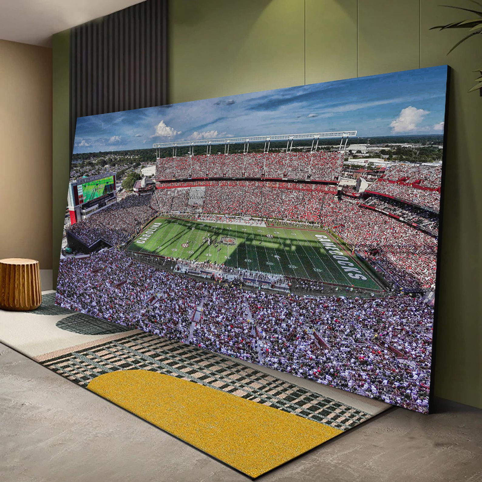 William Brice Stadium Canvas Wall Art