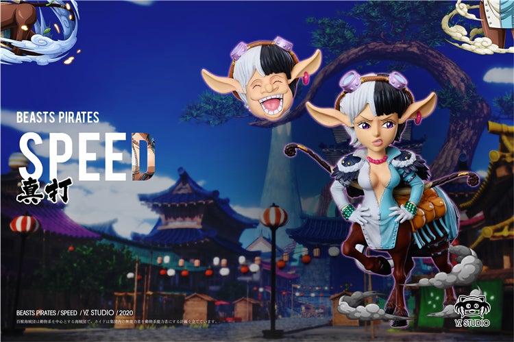 Beast Pirates Speed - ONE PIECE Resin Statue - YZ Studios [In Stock]