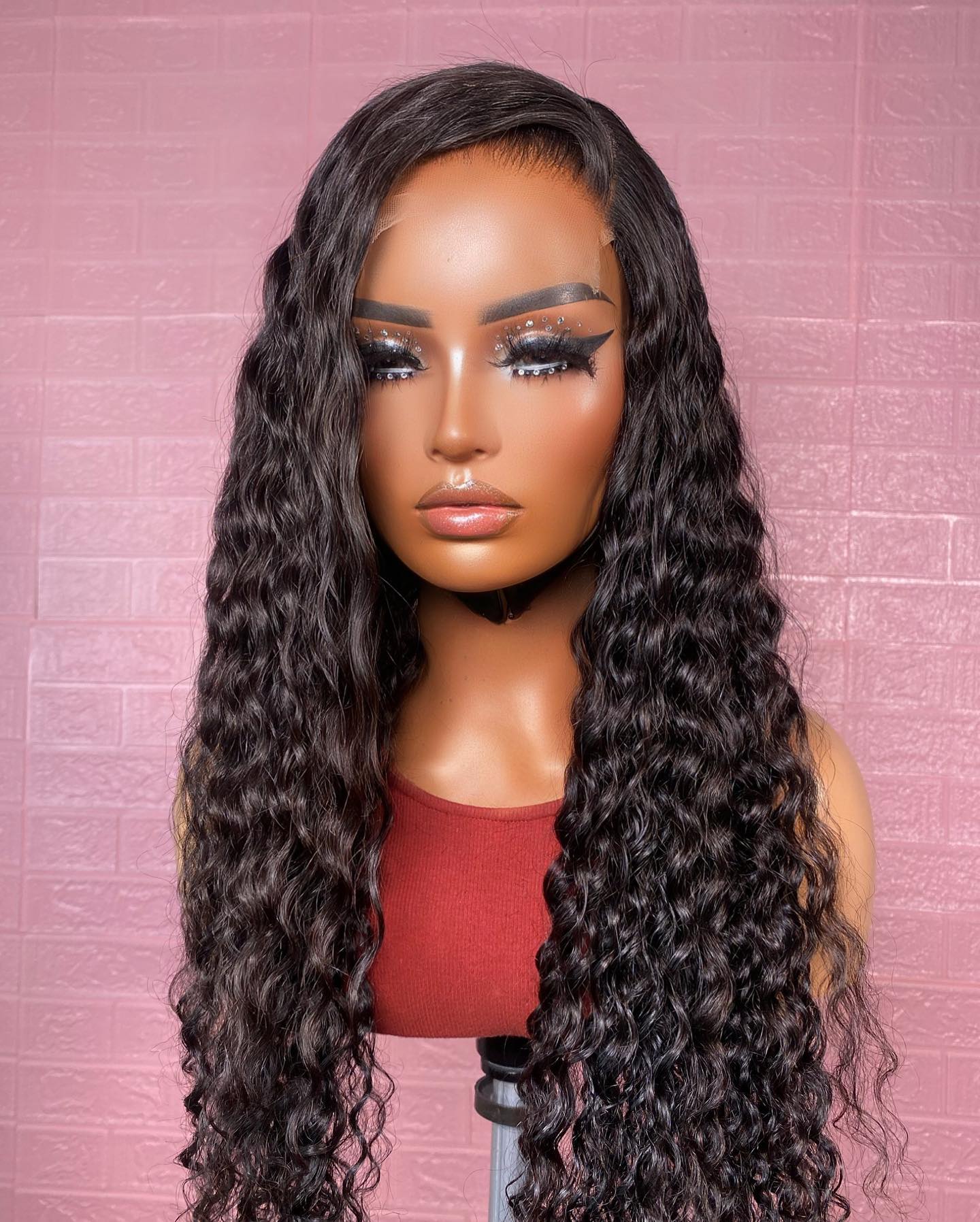 5x5 HD Lace Closure Wig Body Wave 200% Density Glueless Closure Wig