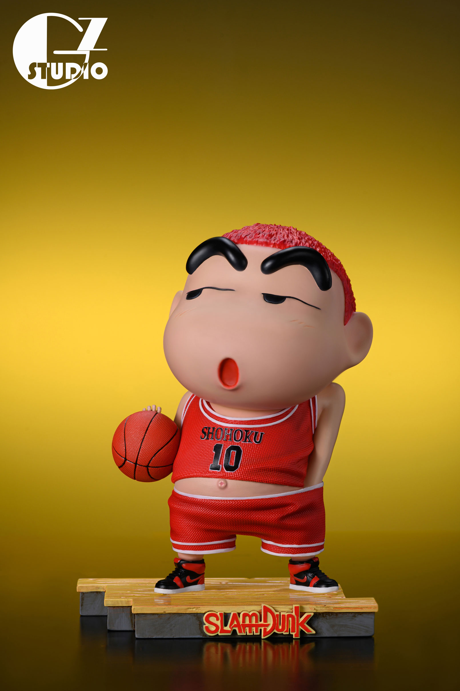 Sakuragi Hanamichi Cosplay Shinnosuke Nohara - Crayon Shin-chan Resin ...