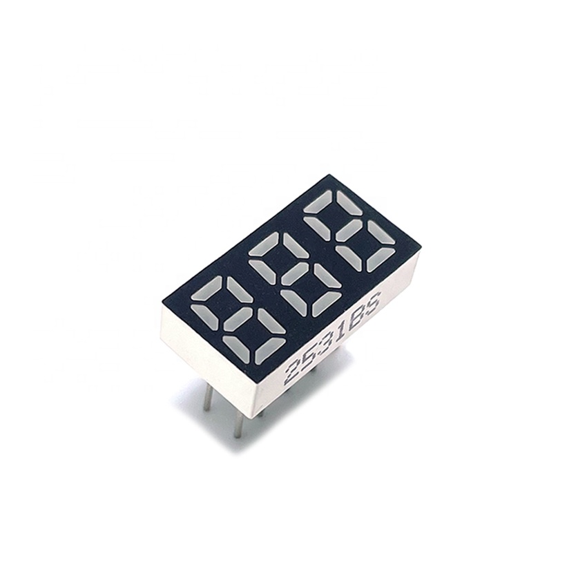 0.25 Inch 3 Digit led 7 Segment Display 15*8*4mm