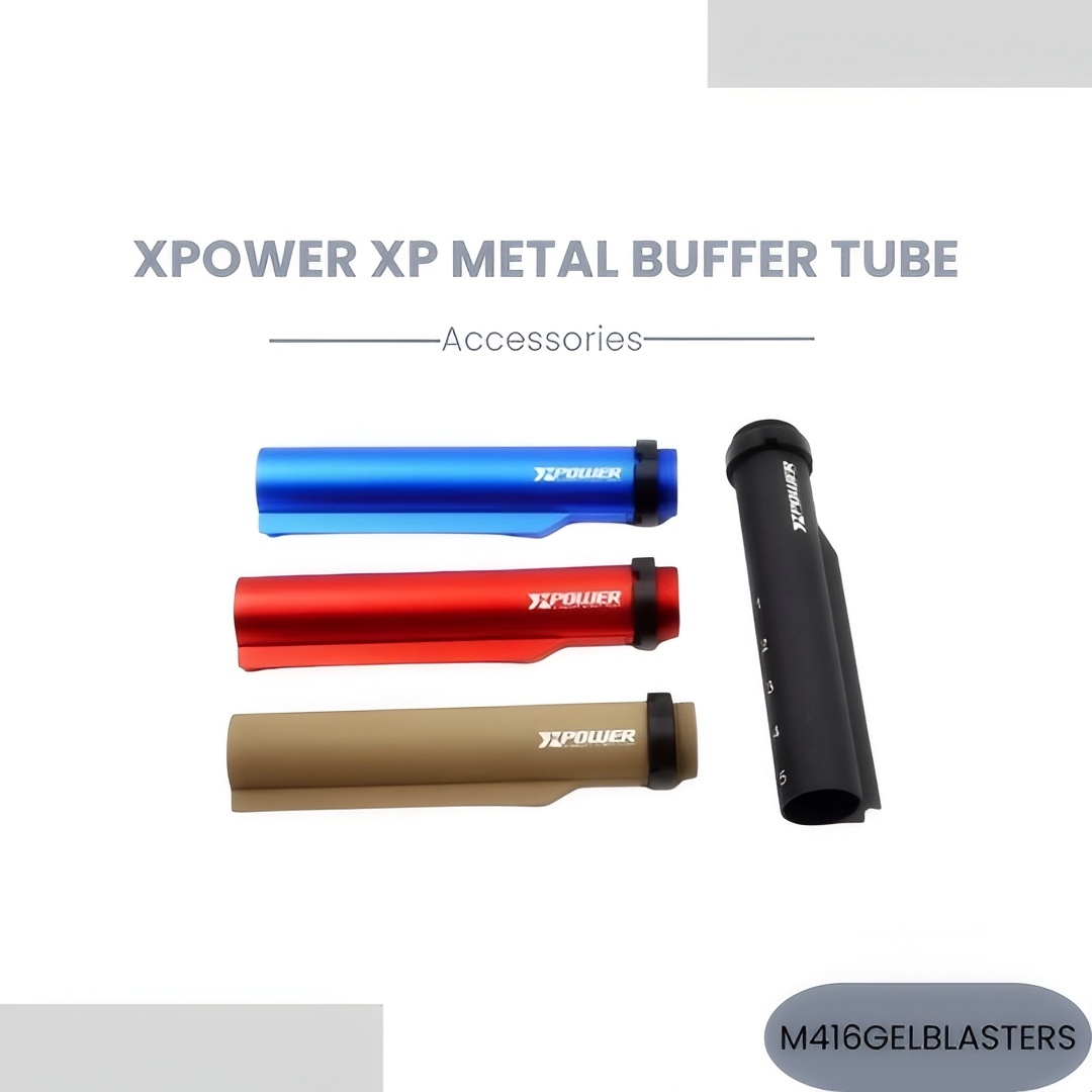 Xpower V2 Receiver Buffer Tube – Durable Aluminum for Gel Blasters