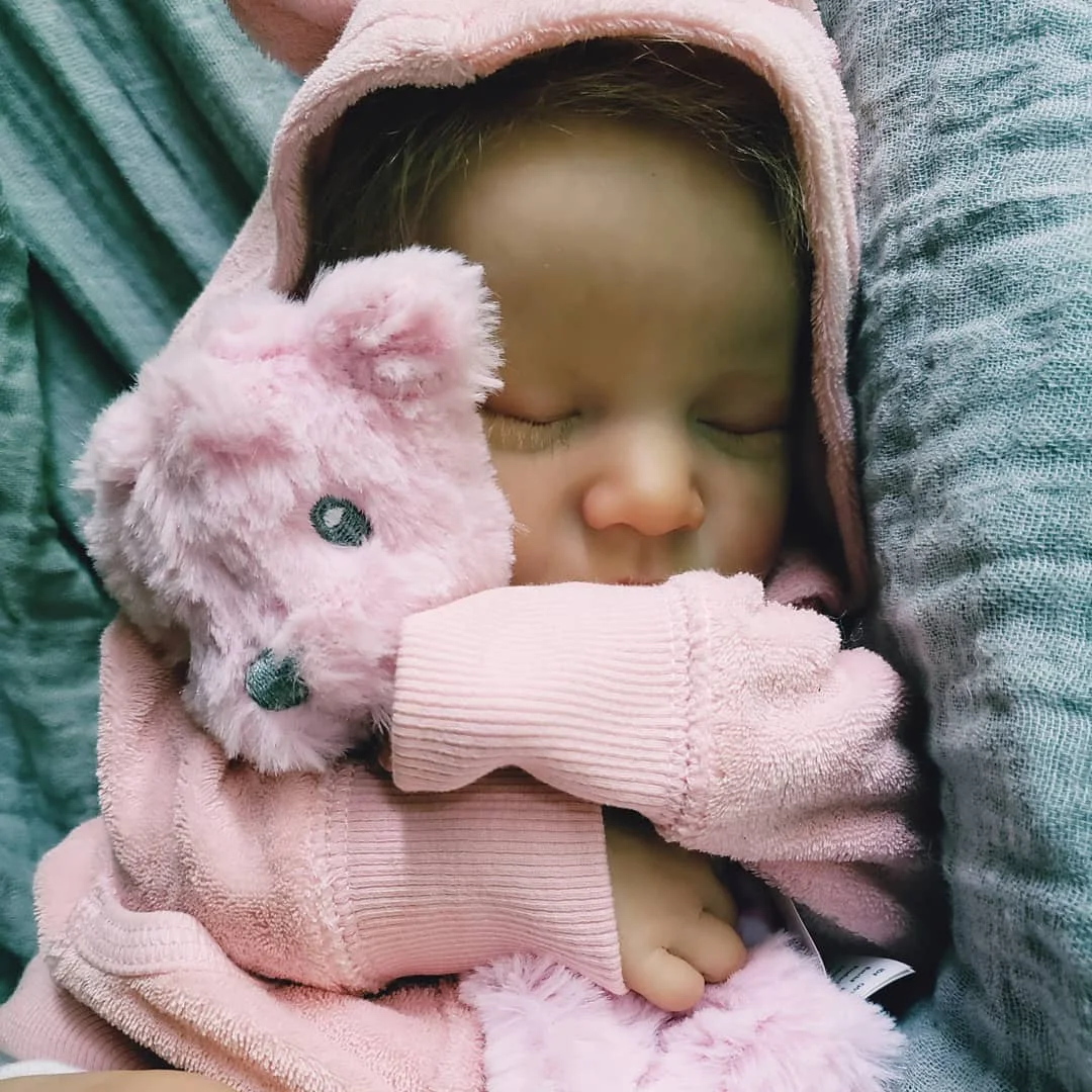 20 '' Real Lifelike Soft Vinyl Reborn Baby Doll Named Anna