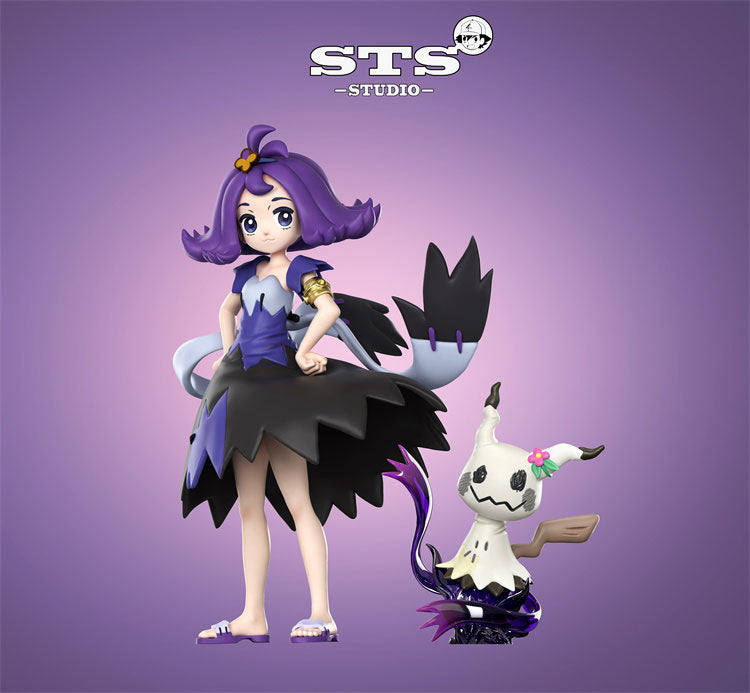 1/20 & 1/8 Scale World Zukan Acerola & Mimikyu - Pokemon Resin Statue ...
