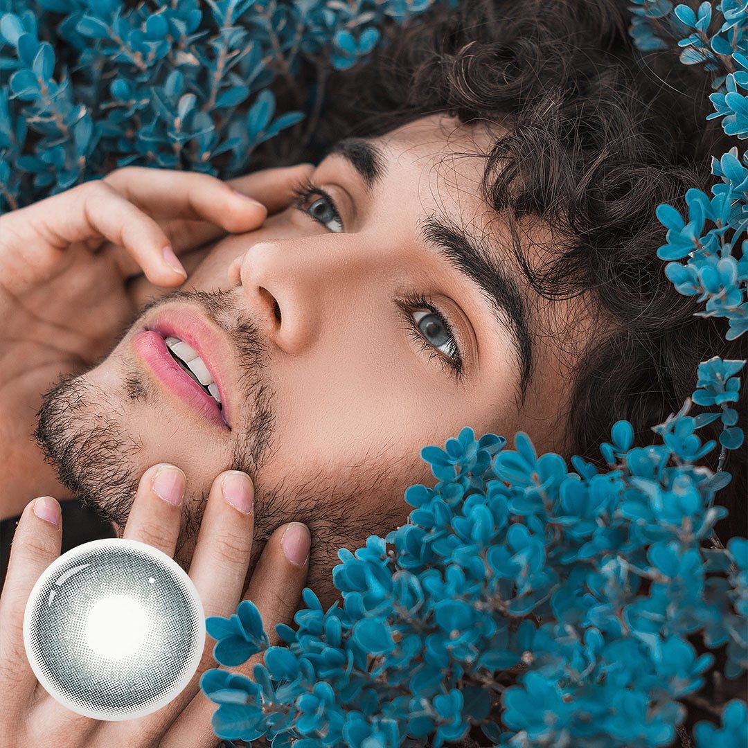 Apex Blue Colored Men Contact Lenses,light blue colored contacts ...