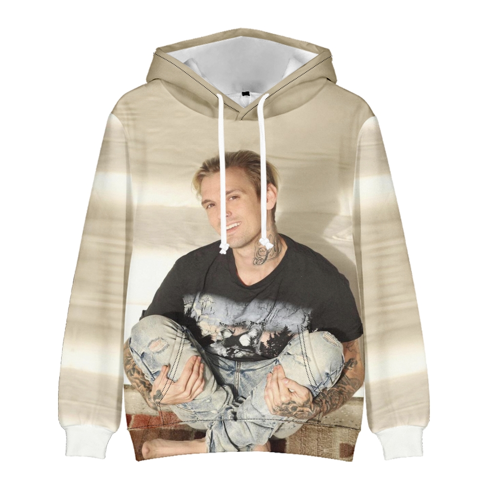 RIP Aaron Carter Hoodie 3D Print Pullover Crenshaw Sweatshirt