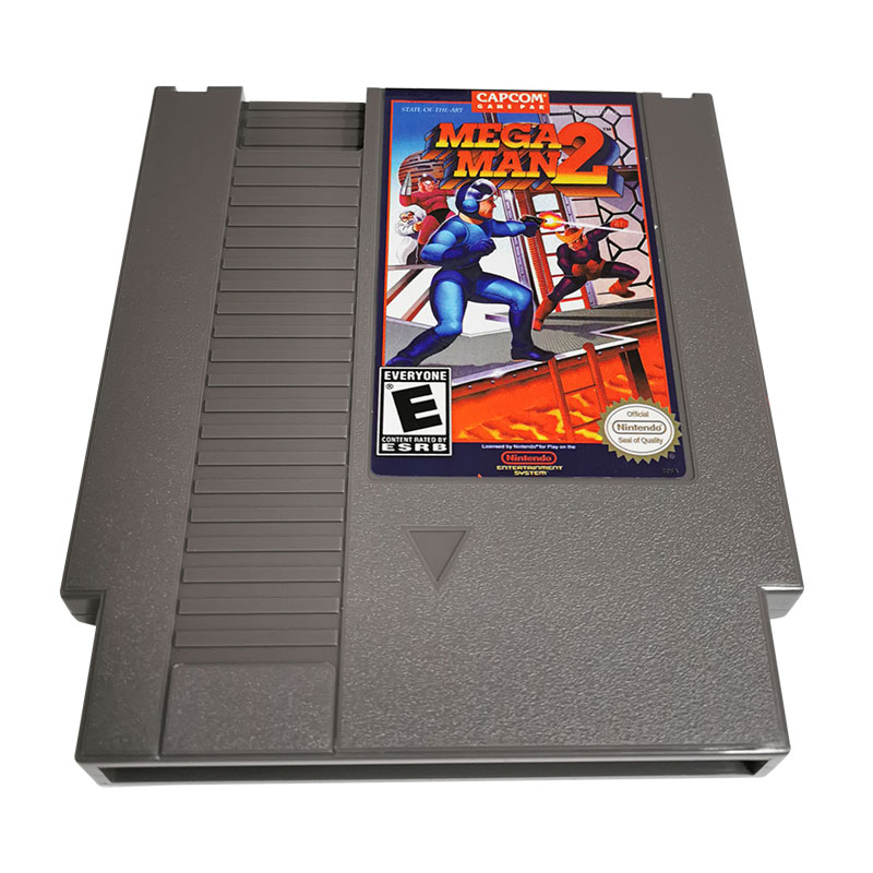 8 Bit NES Game Card - Megaman 2 - NES Games Cartridge - For NES Console ...