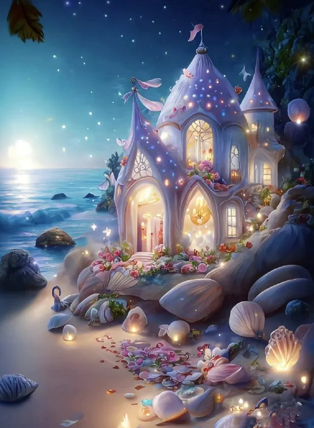 Full Round/Square Diamond Painting Kits |House