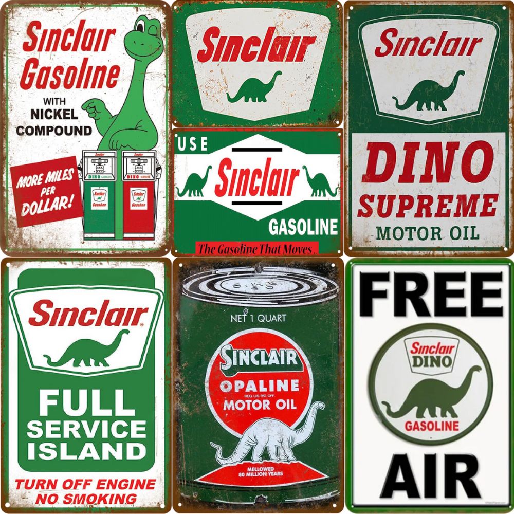 Sinclair Oil - Vintage Metal Signs(8*12Inch/12*16Inch)