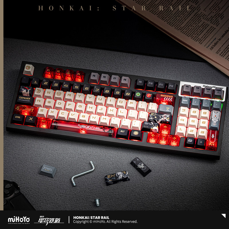 [Pre-order] Honkai: Star Rail Boothill Fudgin’ Mechanical Keyboard (May ...