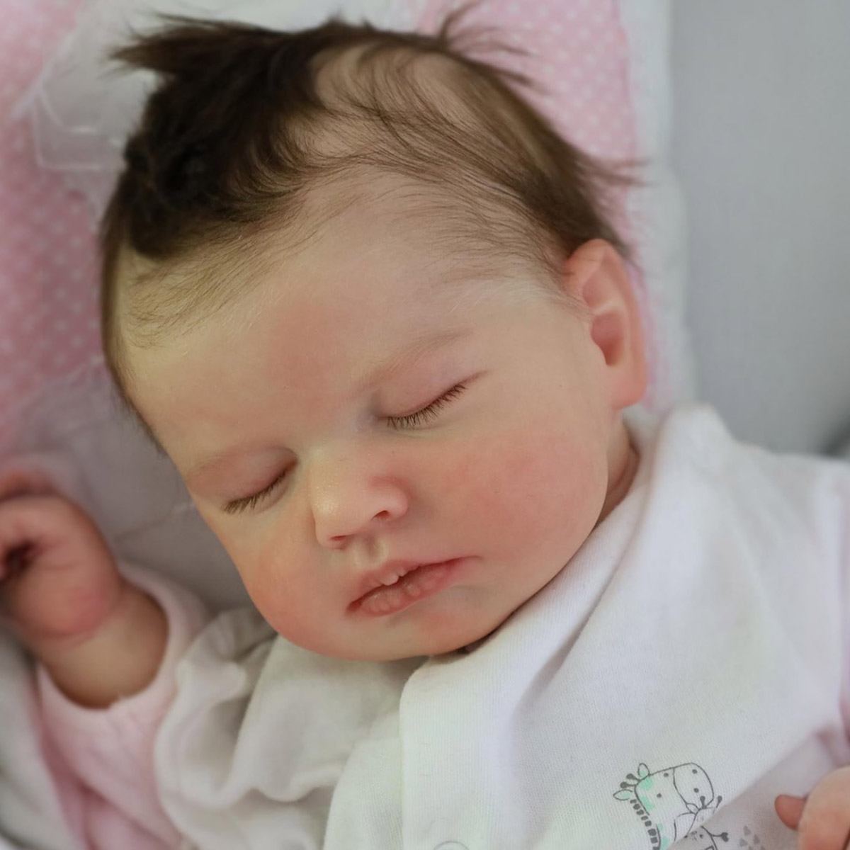 [Heartbeat & Sound] 20'' Truly Look Real Sleeping Baby Doll Girl Emeia ...