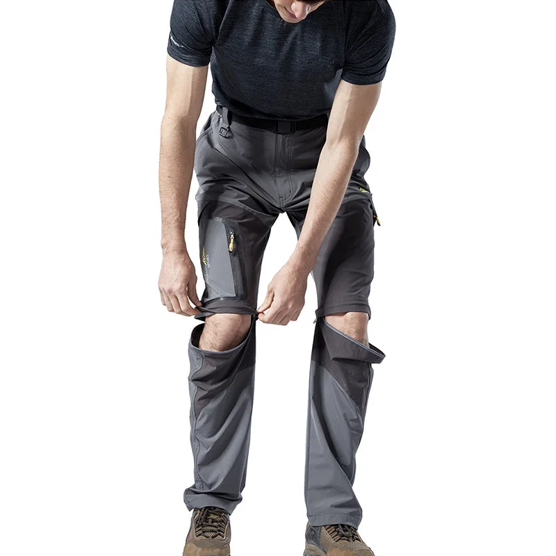 Men's Stretch Hiking Pants Detachable Tactical Pants