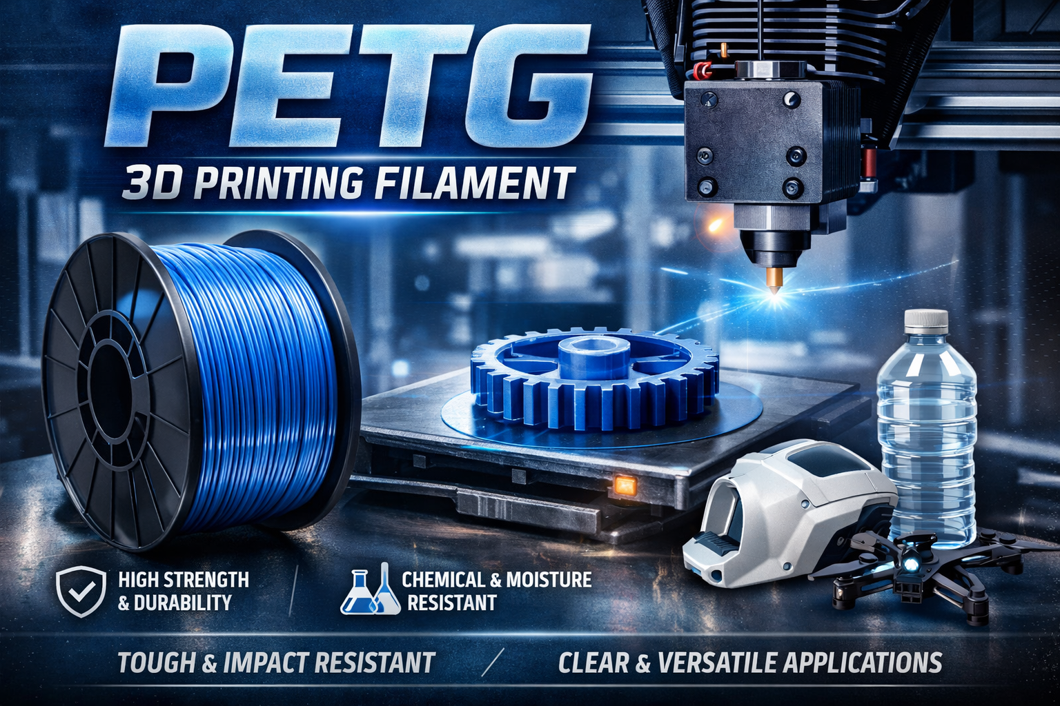 PETG vs PLA vs ABS: A Complete Comparison for 3D Printing Users