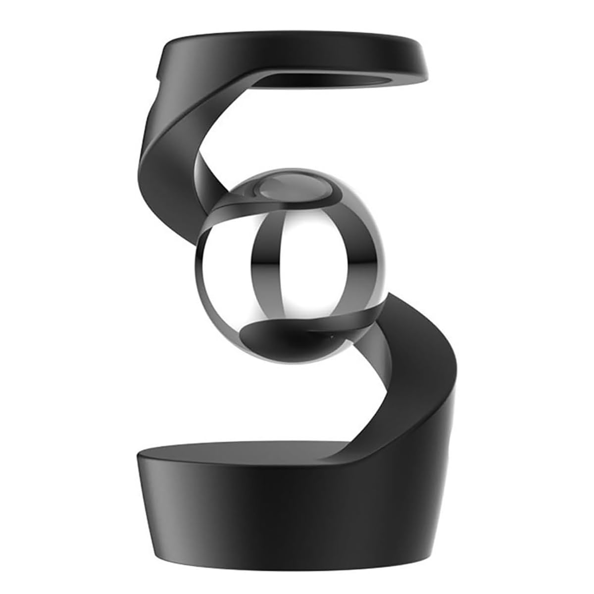 Gravity Defying Kinetic Desk Toy, Desktop Suspended Gyroscope ...