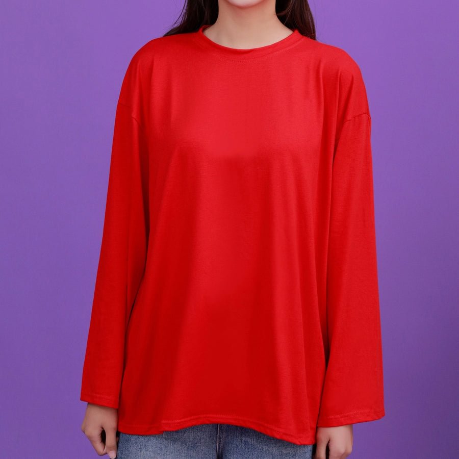 BASIC COLORED LONG SLEEVE T-SHIRT