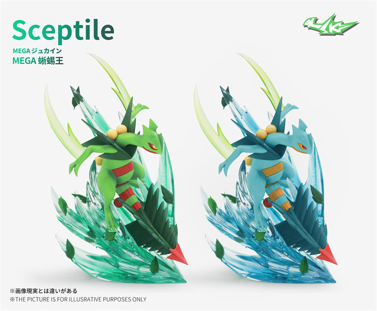 1/20 Scale World Zukan Mega Sceptile - Pokemon Statue - SK Studios [In ...