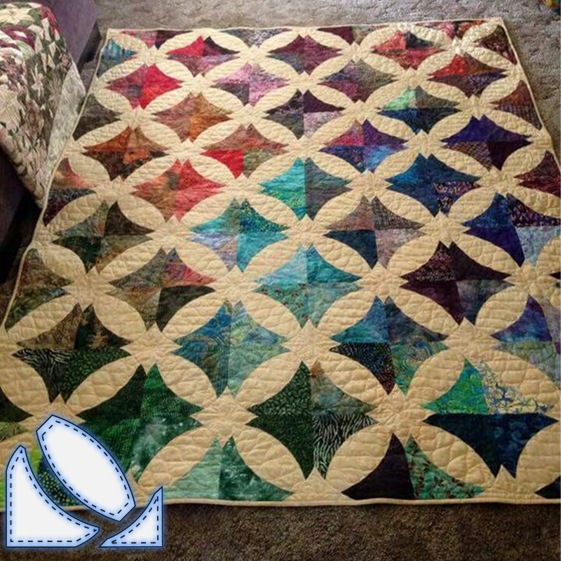 Victor s Bouquet Quilt Template Set With Instructions