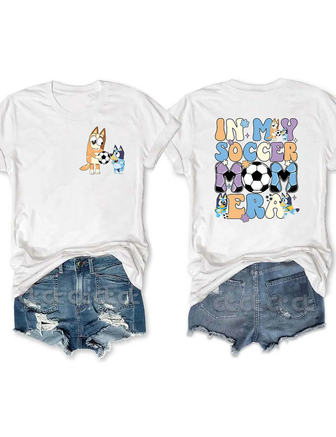 In My Soccer Mom Era Bluey T-Shirt