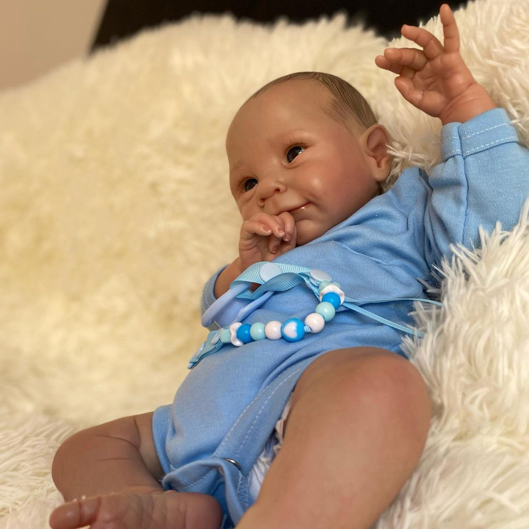19.5'' Newly Lifelike Reborn Baby Tristan Realistic Fake Baby Toy