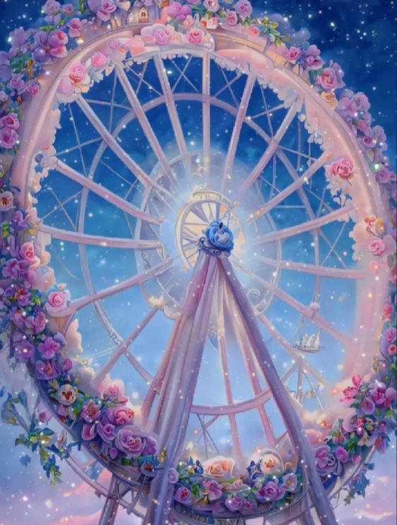 DIY Painting By Numbers | Ferris Wheel - 40*50cm