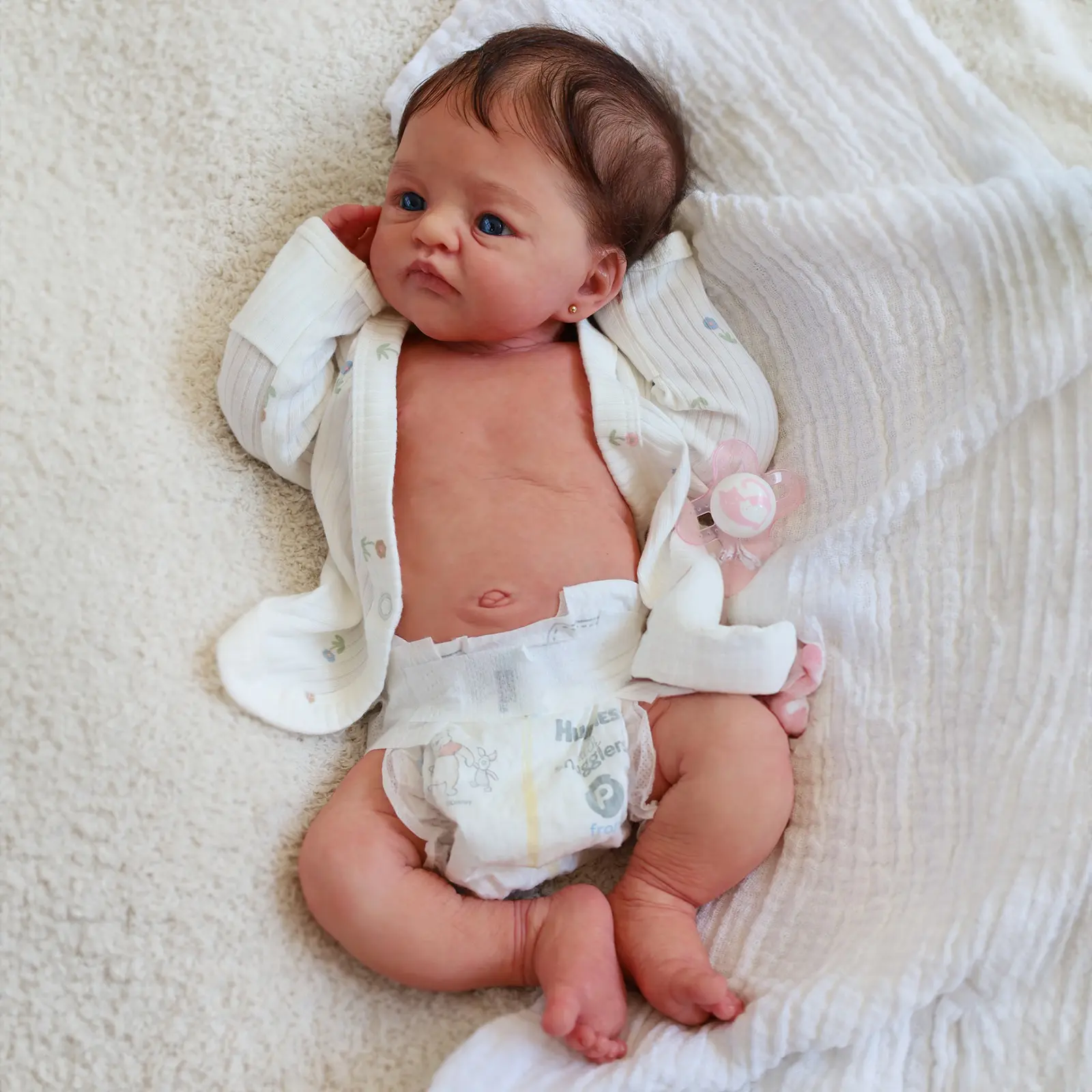 12"&16" Adorable Baby Boy or Girl Doll Slogon and Tazin Full Body ...