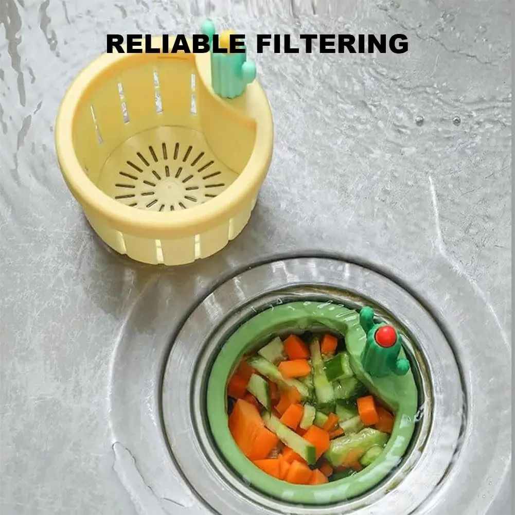 Cactus Kitchen Automatic Dumping Sink Filter