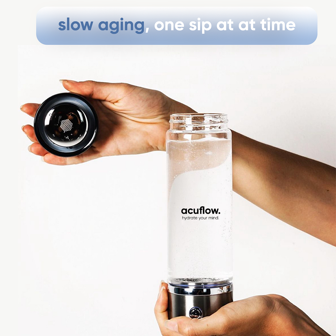 acuflow - hydrogen water bottle