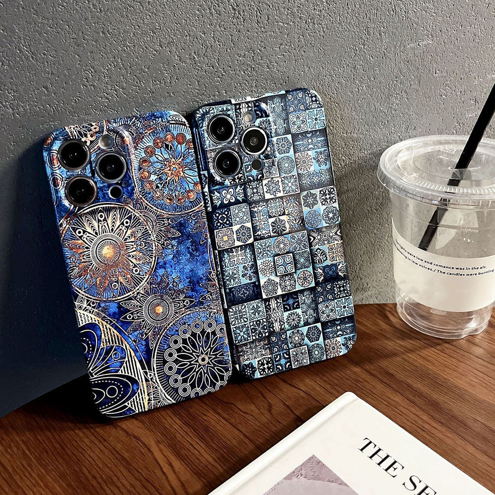 Abstract art pattern shatterproof phone case for iPhone