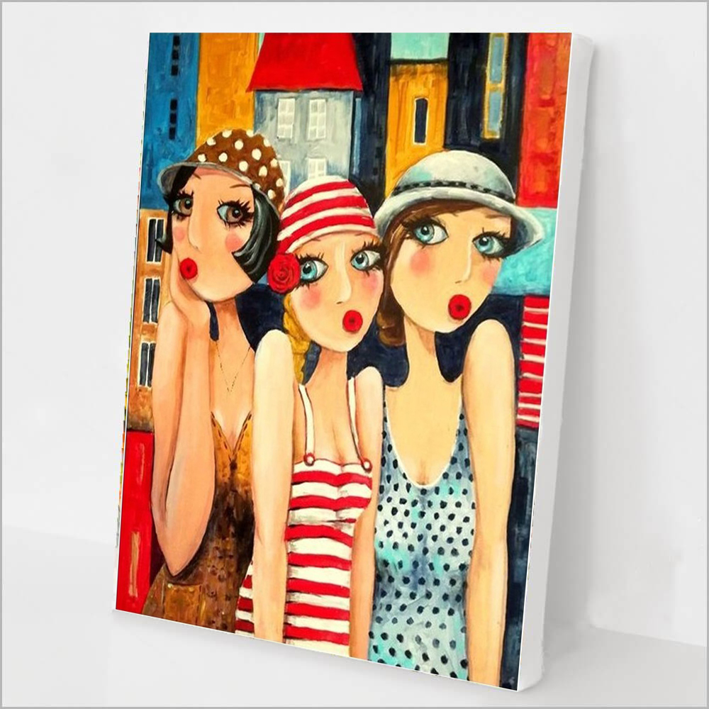 DIY Painting By Numbers | Best friend