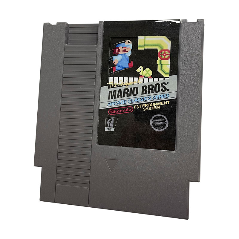 8 Bit NES Game Card - The Original Mario Bros. Arcade Classics Series ...