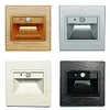 1.5W LED Embedded Wall Light,Intelligent lamp,PIR Sensor Stair Light ...