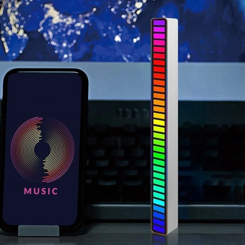 Last Day Sale-48% OFF-Wireless Sound Activated RGB Light Bar